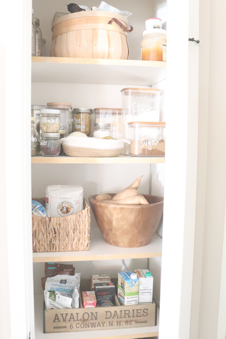 8 Small Farmhouse Pantry Organization Tips - The Duvall Homestead