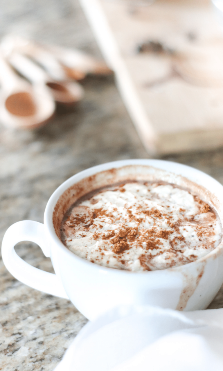 Gingerbread Hot Cocoa with Essential Oils - The Duvall Homestead