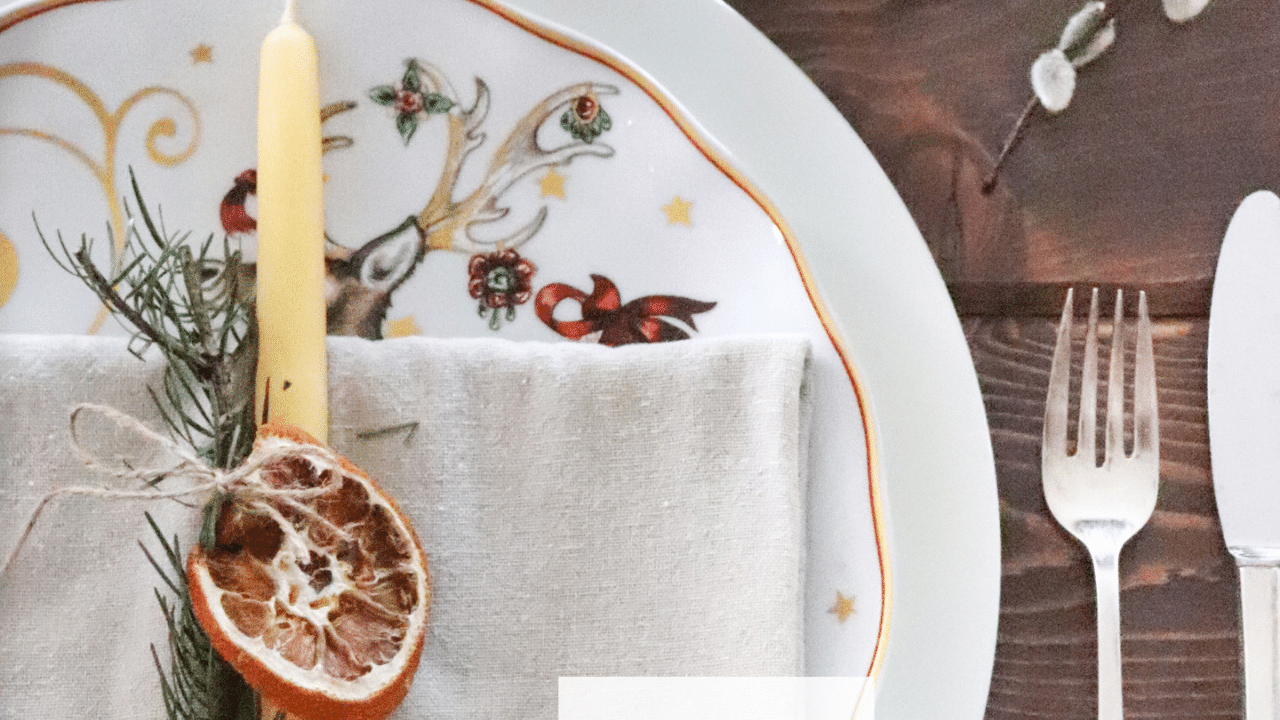 Rustic Farmhouse Christmas Dining Table - The Duvall Homestead