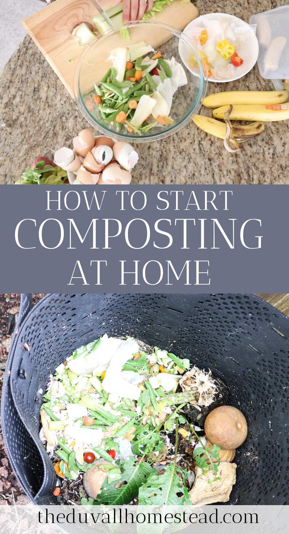 How to Start Composting at Home - The Duvall Homestead