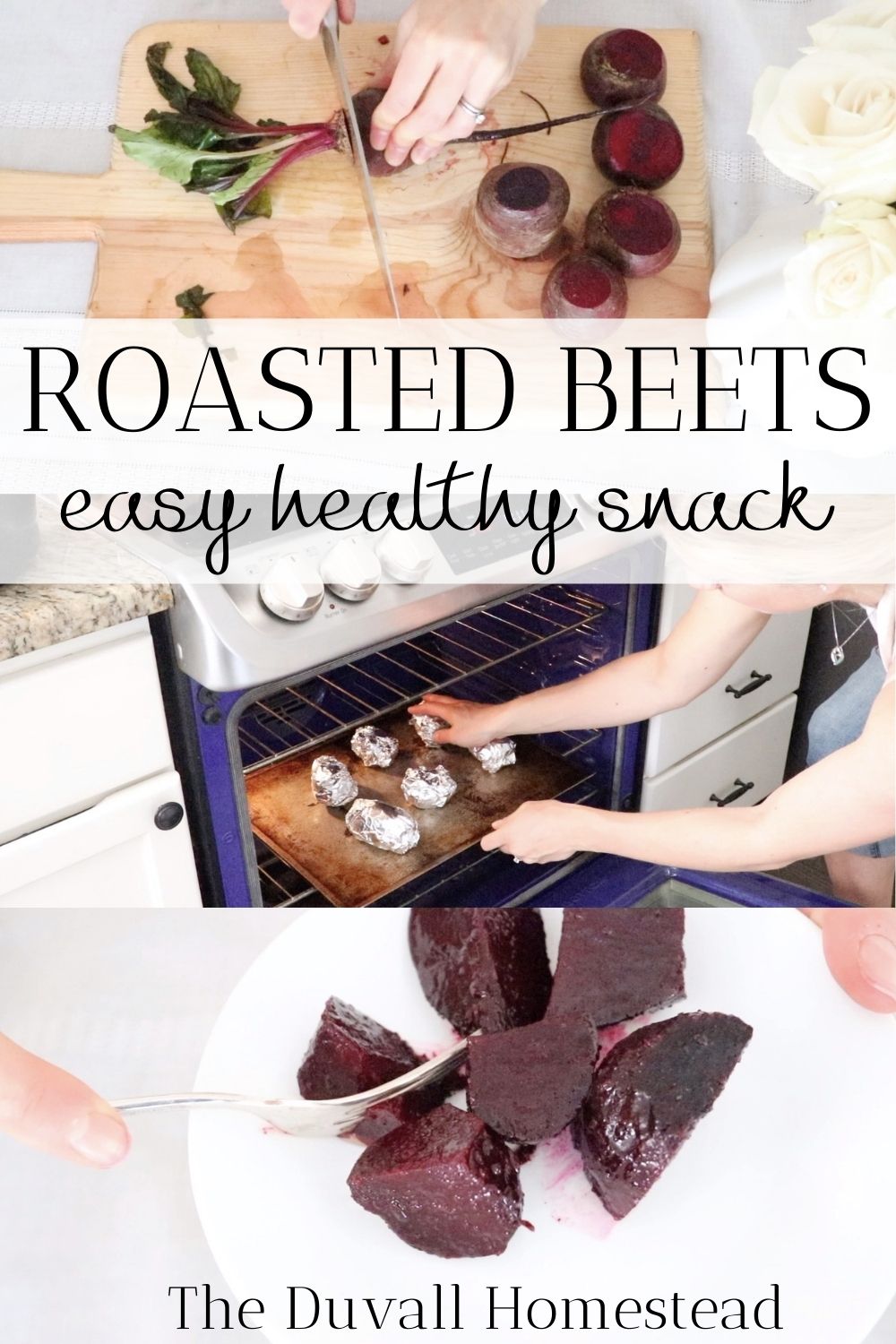 How to Roast Beets | Healthy Snack Ideas - The Duvall Homestead