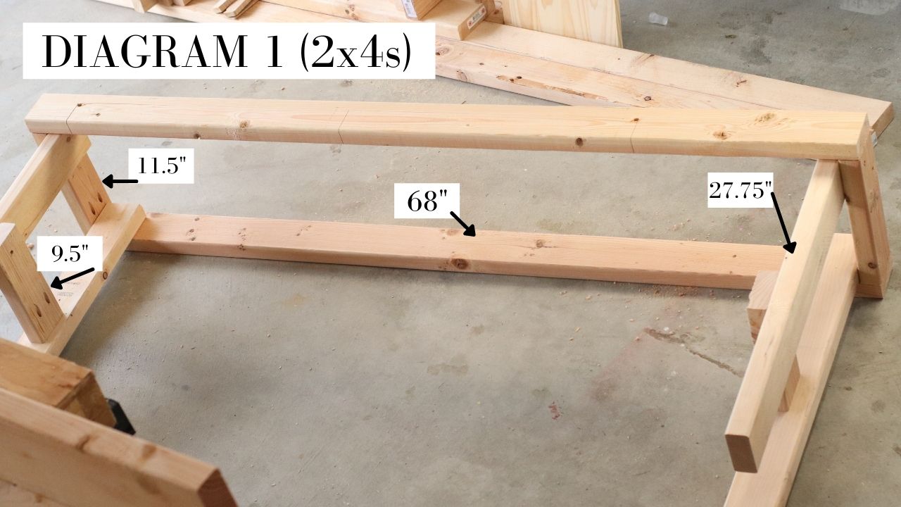 Build a DIY Computer Desk under $50 - The Duvall Homestead