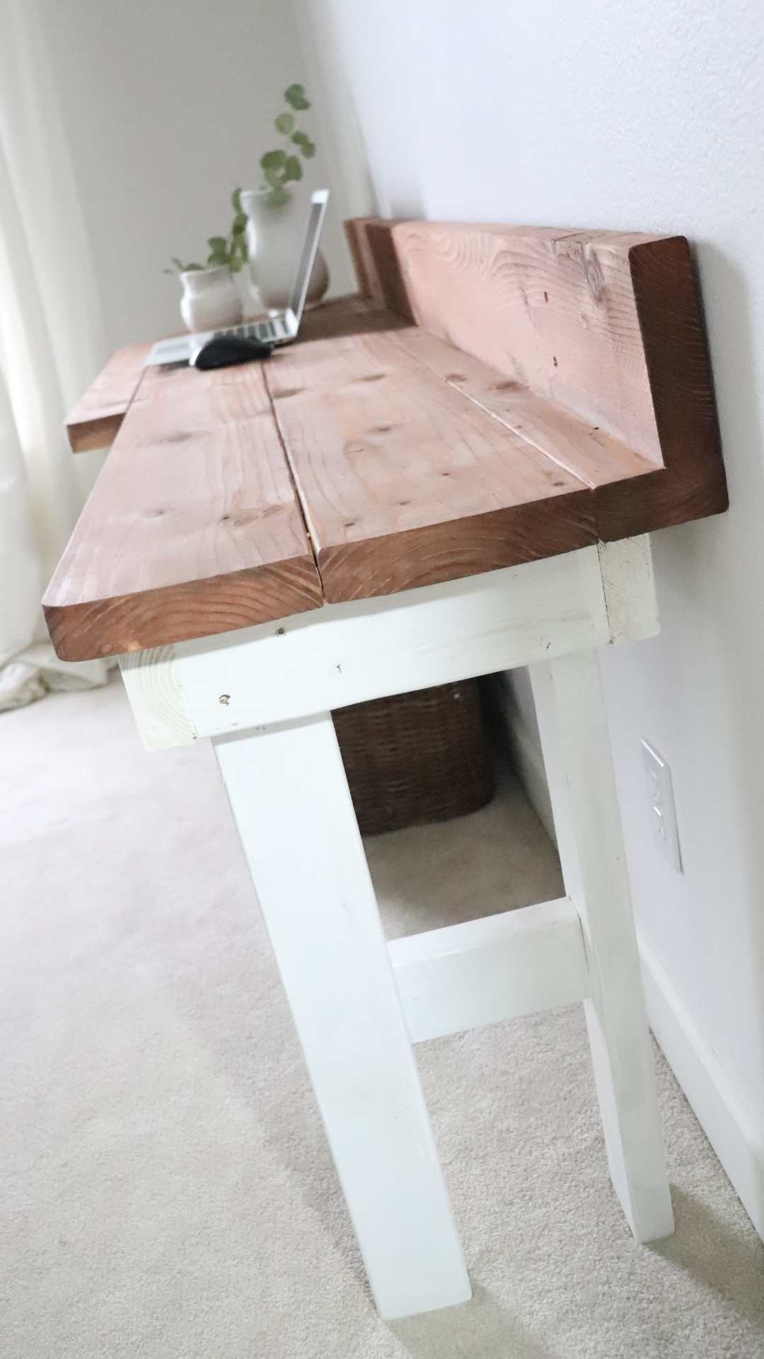 Build a DIY Computer Desk under $50 - The Duvall Homestead