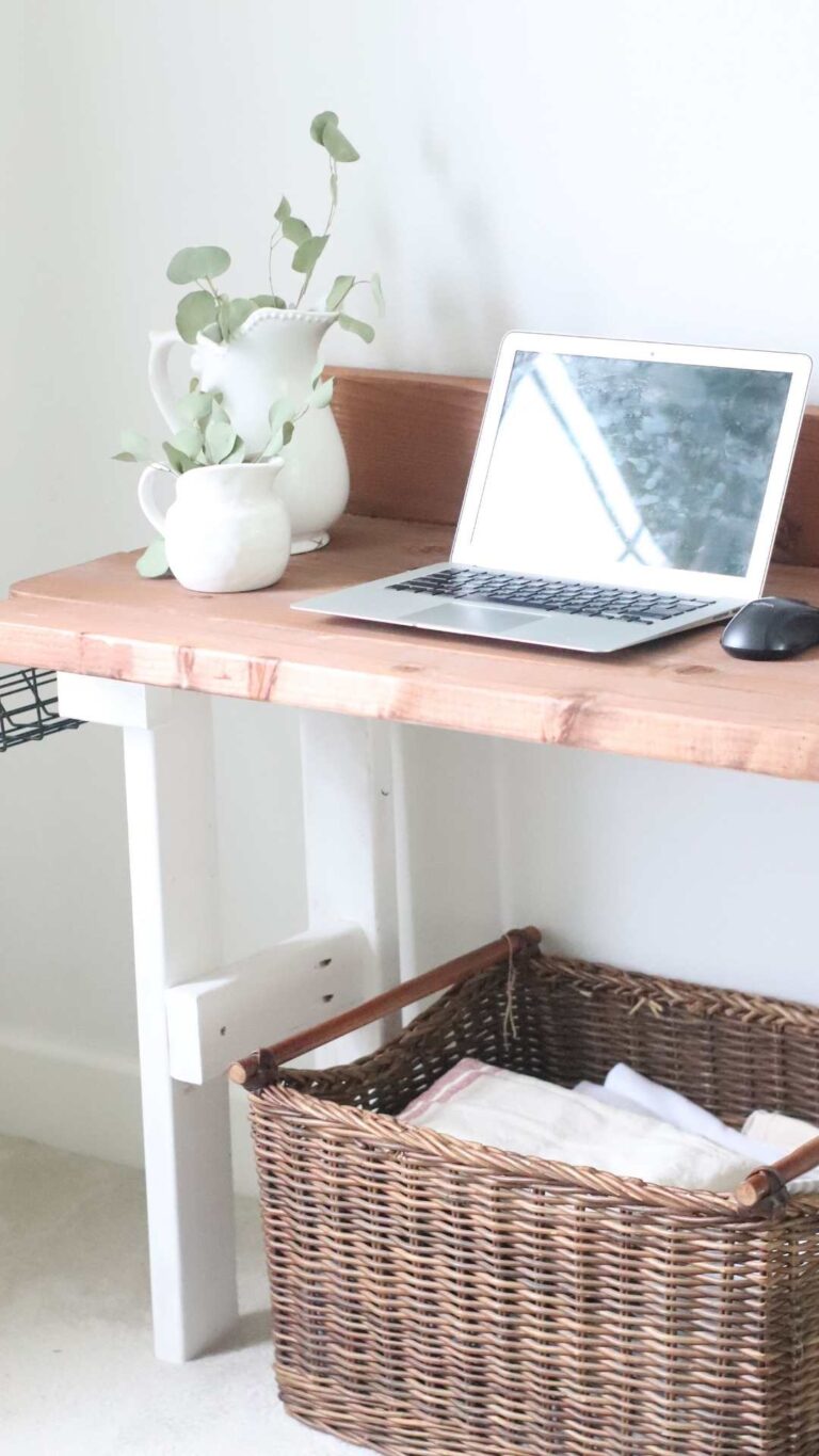 Build a DIY Computer Desk under $50 - The Duvall Homestead