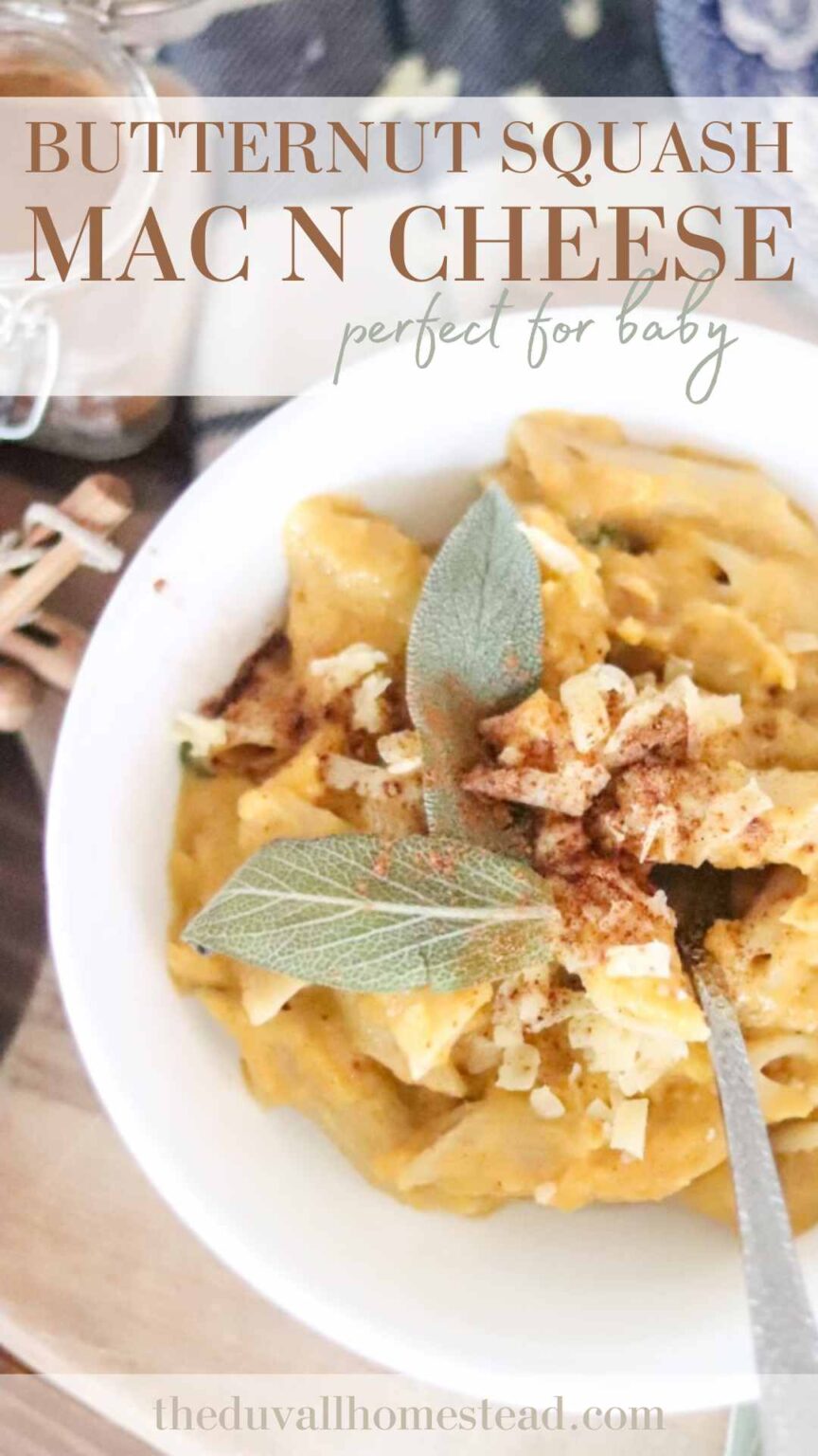 Butternut Squash Mac n Cheese - The Duvall Homestead