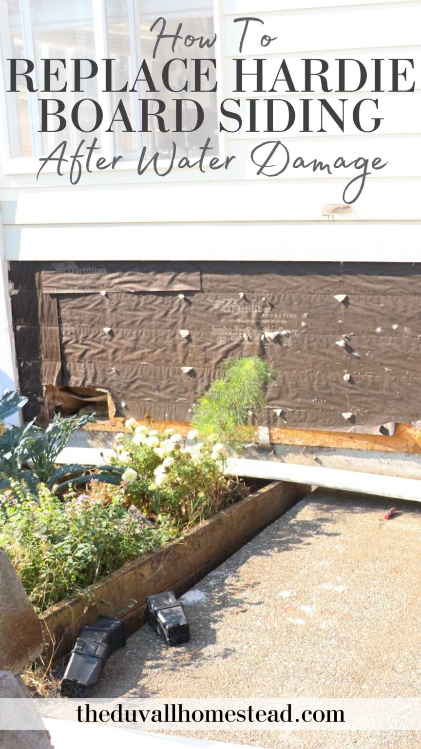 How to Replace Siding on House - The Duvall Homestead