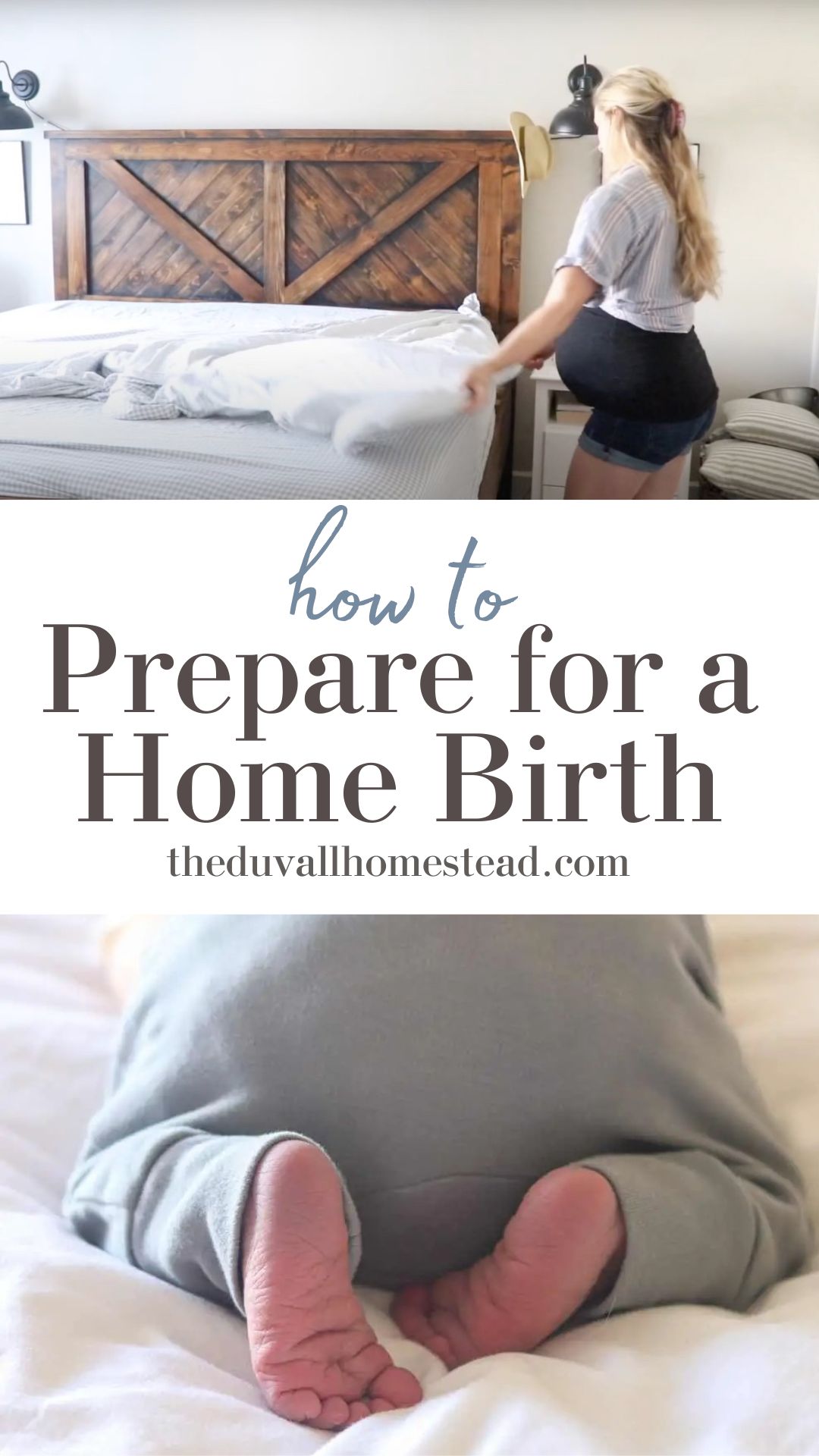 How to Prepare for a Home Birth + Supplies Checklist - The Duvall Homestead
