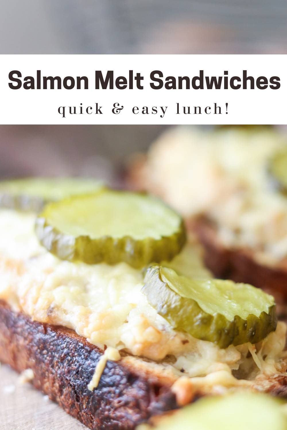 Easy Salmon Melt Sandwiches - The Duvall Homestead