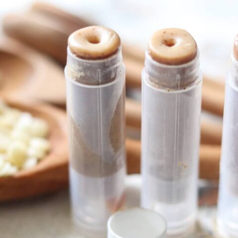 Homemade Pumpkin Spice Lip Balm for Dry Lips - The Duvall Homestead