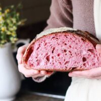 Pink Sourdough Bread - The Duvall Homestead