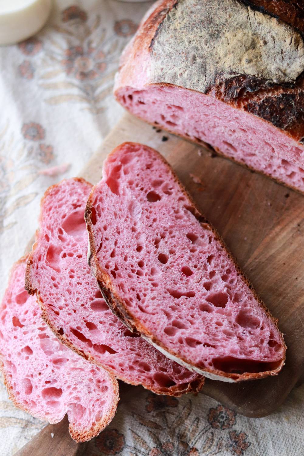 Pink Sourdough Bread - The Duvall Homestead