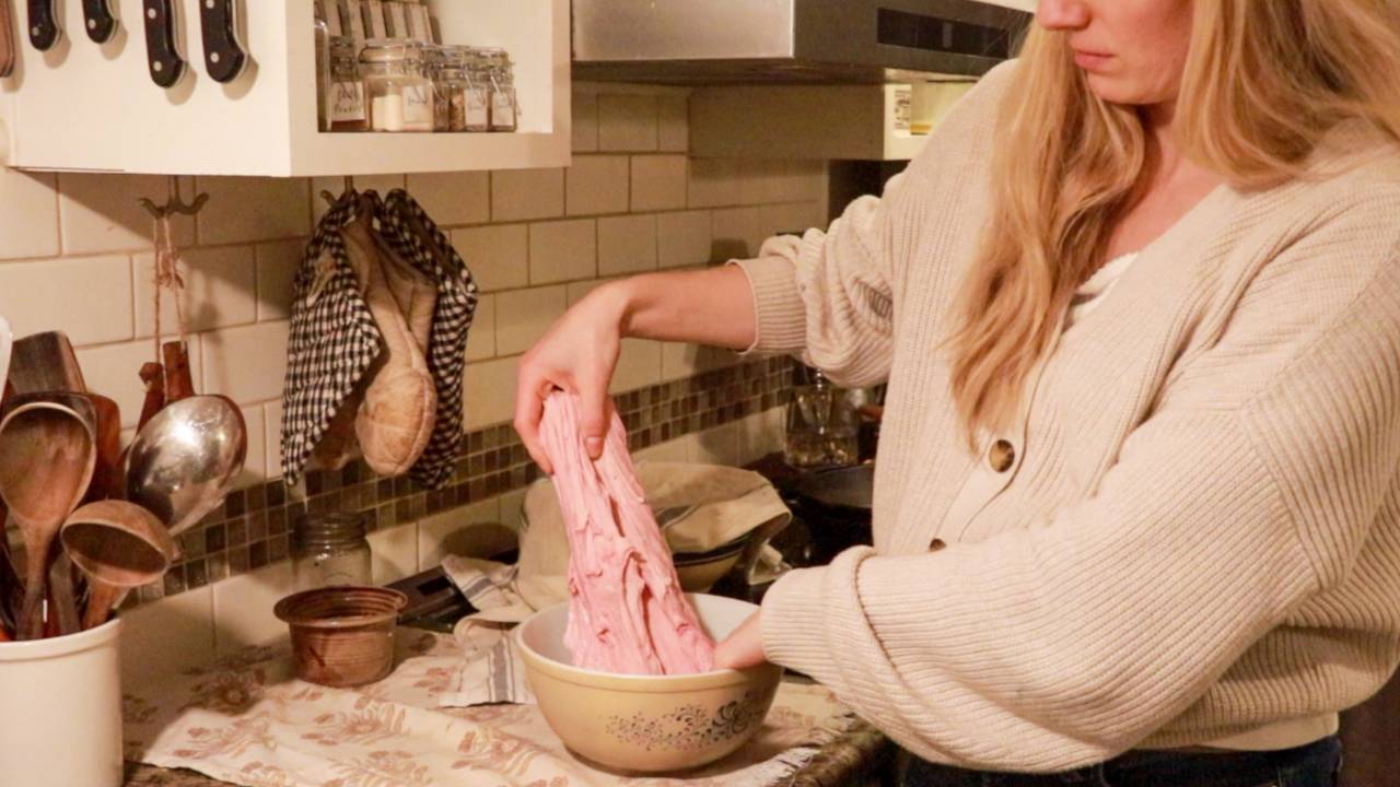 Pink Sourdough Bread - The Duvall Homestead