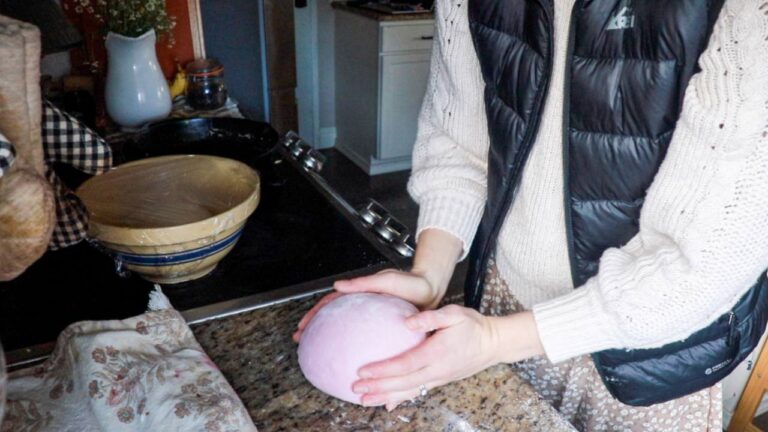 Pink Sourdough Bread - The Duvall Homestead